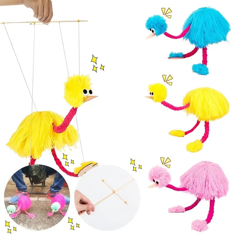 Ostrich Marionettes String Puppets – foriless