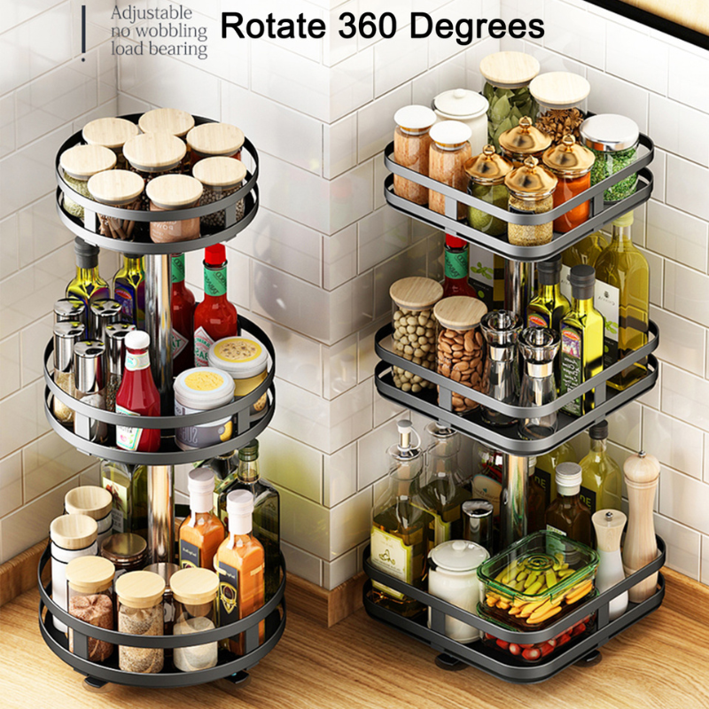 360° Rotating Storage Rack can be used in any scene – foriless
